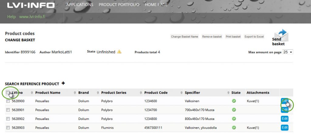 With Product Information Standard – LVI-Info - LVI-Info
