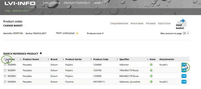 With Product Information Standard – LVI-Info - LVI-Info
